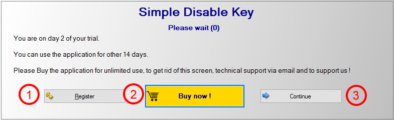 Cómo usar - Simple Disable Key - Inutilizar tecla